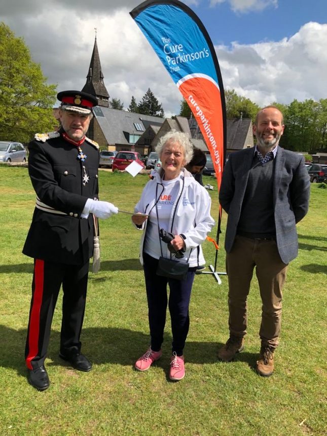 Joyce Cook Walks in aid of Cure Parkinson’s - The Lieutenancy of ...